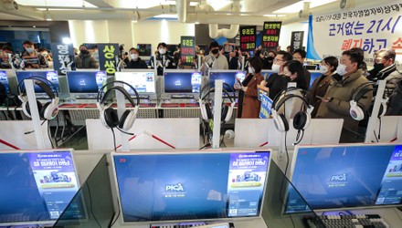 Members Organization Internet Cafe Operators Nationwide Editorial Stock ...