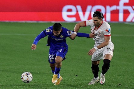Sevilla FC vs Getafe CF, La Liga Santander, Estadio Sanchez Pizjuan ...
