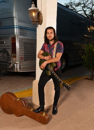__COUNT__ Jackson Stokes poses for a portrait backstage at The Funky ...