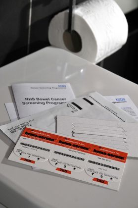 National Bowel Cancer Screening Test Kit Editorial Stock Photo - Stock ...