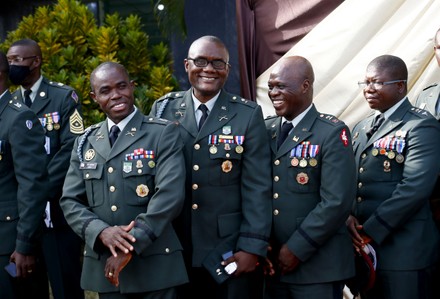 Senior Officers Armed Forces Liberia Afl Editorial Stock Photo - Stock ...