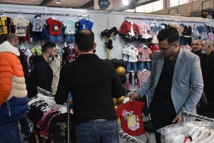 People Seen Made Syria Trade Show Editorial Stock Photo - Stock Image ...