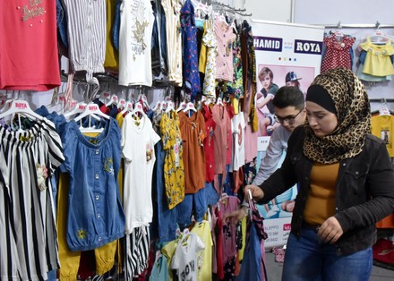 People Seen Made Syria Trade Show Editorial Stock Photo - Stock Image ...