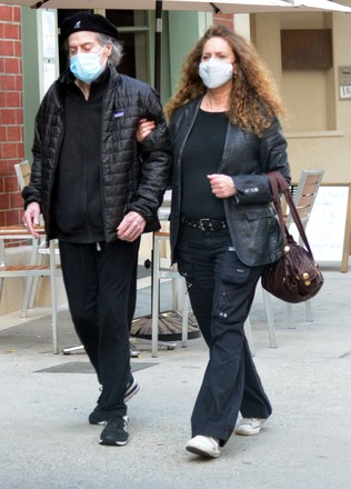 Exclusive - Richard Lewis and Joyce Lapinsky out and about, Los Angeles ...