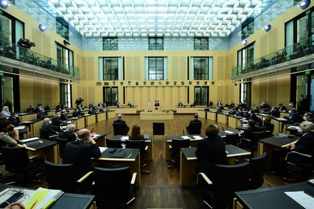 1000th session of the German Federal Council, Berlin, Germany - 12 Feb ...