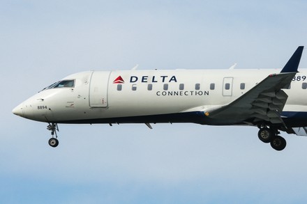 Delta Air Lines Bombardier Crj 200 Editorial Stock Photo - Stock Image ...
