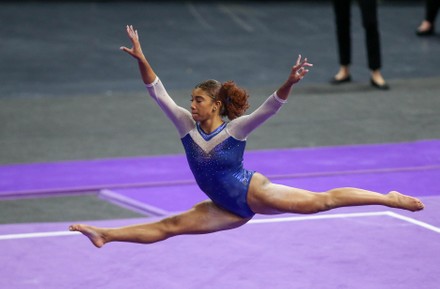 Floridas Nya Reed Competes On Floor Editorial Stock Photo - Stock Image ...