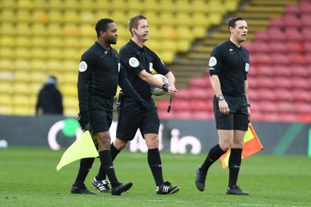 Officials Assistant Referee Akil Howson Referee Editorial Stock Photo ...