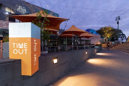 Restaurant On Federation Square Named Time Editorial Stock Photo ...