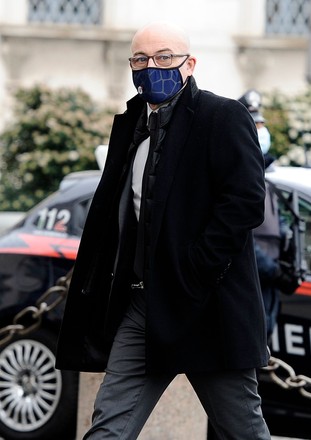 Dario Franceschini Appointed Minister Culture Mario Editorial Stock ...