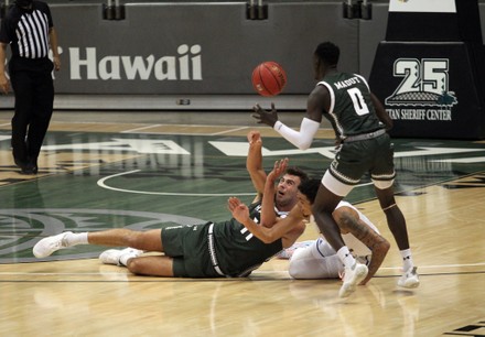 Hawaii Rainbow Warriors Center Mate Colina Editorial Stock Photo ...