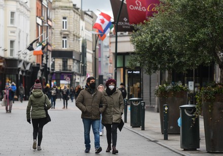 COVID-19 Lockdown, Dublin, Ireland - 13 Feb 2021 Stock Pictures ...