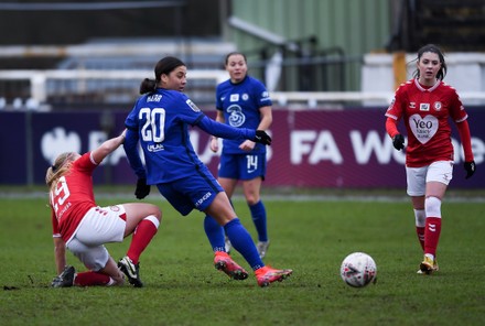 Kiera Skeels Bristol City Women Challenges Editorial Stock Photo ...