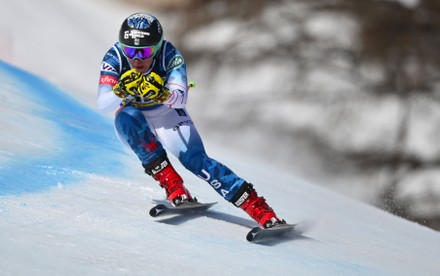 Breezy Johnson Usa Speeds Down Slope Editorial Stock Photo - Stock ...