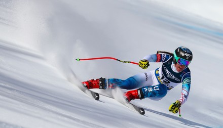 Breezy Johnson Usa Speeds Down Slope Editorial Stock Photo - Stock ...