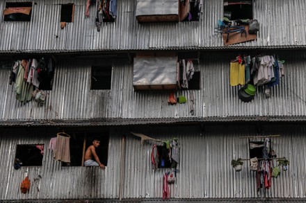 People Stay Inside Their Homes During Editorial Stock Photo - Stock ...