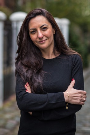 French Turkishborn Journalist Claire Koc Poses Editorial Stock Photo ...