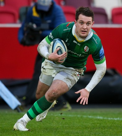 Tom Parton London Irish Scores Late Editorial Stock Photo - Stock Image ...