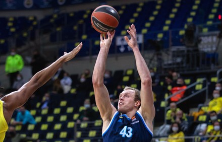Berlins Luke Sikma Action During Euroleague Editorial Stock Photo ...