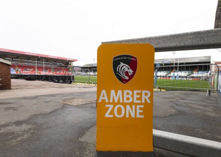 Amber Zone Sign Inside Stadium Before Editorial Stock Photo - Stock ...