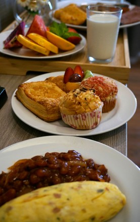 Display Room Service American Breakfast Such Editorial Stock Photo ...