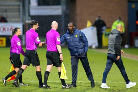Craig Hicks Referee During Efl Sky Editorial Stock Photo - Stock Image ...