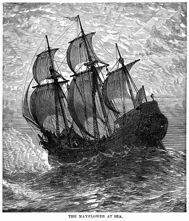 Mayflower Sea Illustration Ridpaths History World Editorial Stock Photo ...