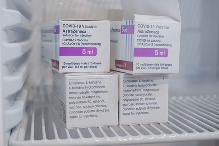 Detail Boxes Containing Covid19 Vaccine Tubes Editorial Stock Photo ...