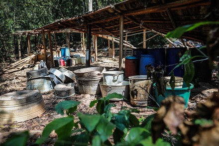 General View Camp Clandestine Laboratory That Editorial Stock Photo ...
