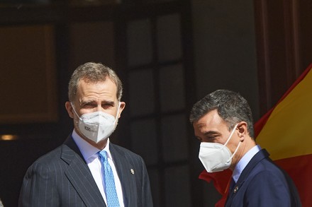 King Felipe Attend Ceremony Marking 40th Editorial Stock Photo - Stock ...