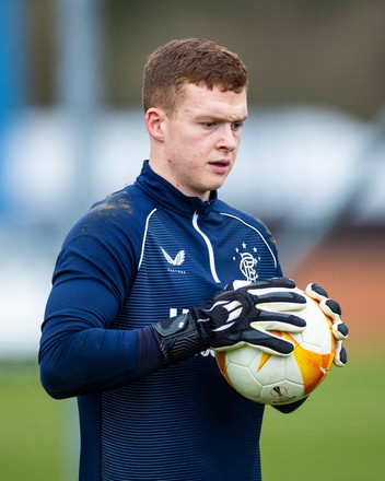 Rangers Goalkeeper Kieran Wright Training Ahead Editorial Stock Photo ...