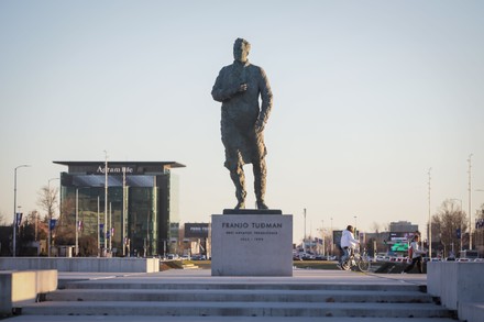 Statue Franjo Tudjman First Croatian President Editorial Stock Photo ...