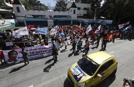 Protesters Marking 35th Anniversary Edsa People Editorial Stock Photo ...