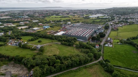 Aeriel View He Gestamp Tallent Car Editorial Stock Photo - Stock Image ...