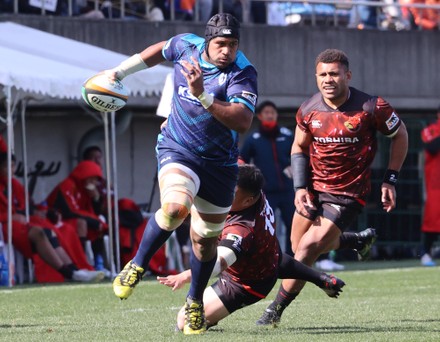 Kubota Spears Flanker Finau Tupa Carries Editorial Stock Photo - Stock ...