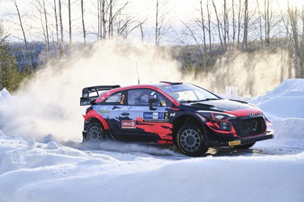 Arctic Lapland Rally Finland, Rovaniemi - 27 Feb 2021 Stock Pictures ...
