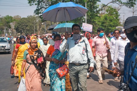 Crowd Political Party Supporters Coming Different Editorial Stock Photo ...