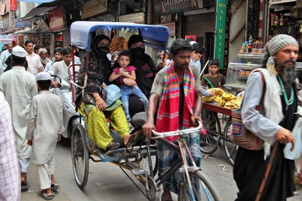 Daily Life In Delhi, India - 10 Jul 2014 Stock Pictures, Editorial ...