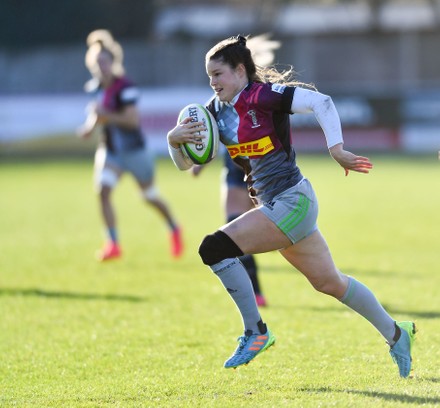Jessica Breach 11 Harlequins Women During Editorial Stock Photo - Stock ...