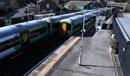 Southern Trains Lewes Station Rail Fares Editorial Stock Photo - Stock ...