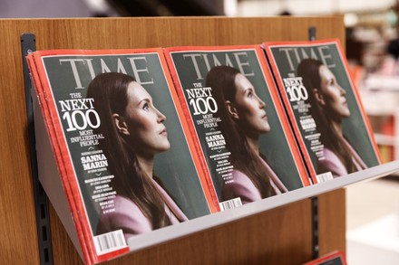 __COUNT__ imágenes de Finnish PM Sanna Marin on Time Magazine, Helsinki ...