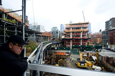 Construction Work Chelsea Neighborhood Manhattan Nyc Editorial Stock ...