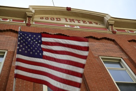 Exterior Vier Good Intent Fire Co Editorial Stock Photo - Stock Image ...