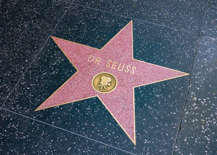 Dr Seuss Star On Walk Fame Editorial Stock Photo - Stock Image ...