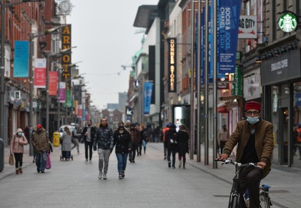 Daily Life In Dublin During COVID-19 Lockdown, Ireland - 02 Mar 2021 ...