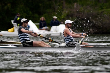 Members Us Canadian Collegiate Rowing Teams Editorial Stock Photo ...