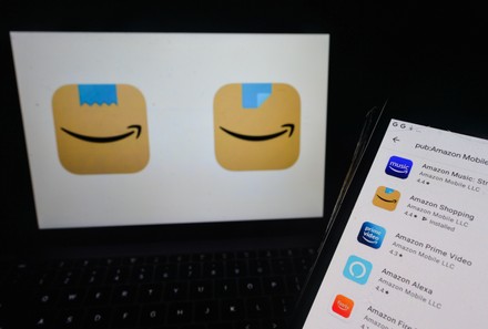 4 New amazon shopping app icon Stock Pictures, Editorial Images and ...