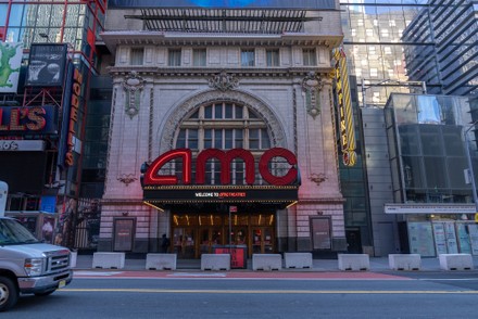 Amc Movie Theaters Reopen New York Editorial Stock Photo - Stock Image ...