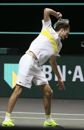 Daniil Medvedev Russia Breaks His Racket Editorial Stock Photo - Stock ...