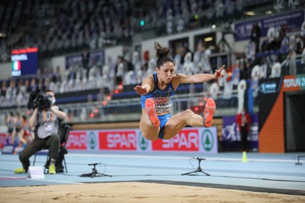Laura Strati Italy Competes Womens Long Editorial Stock Photo - Stock ...